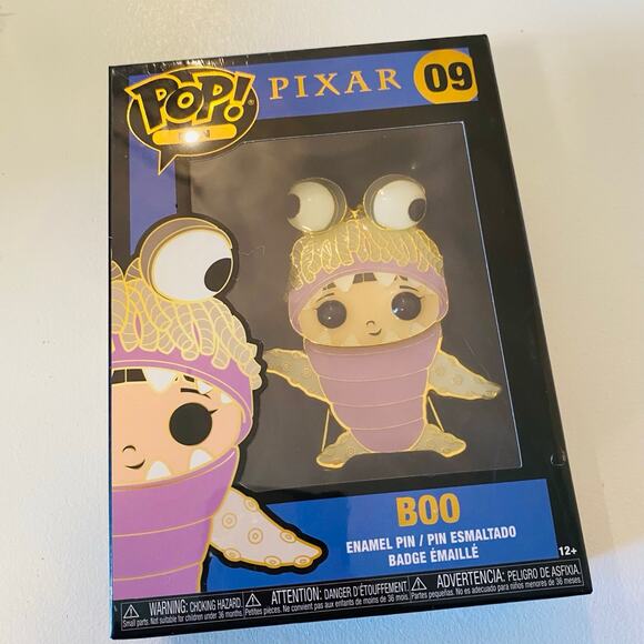 Funko | Jewelry | Funko Pop Monsters Inc Boo Enamel Pin | Poshmark